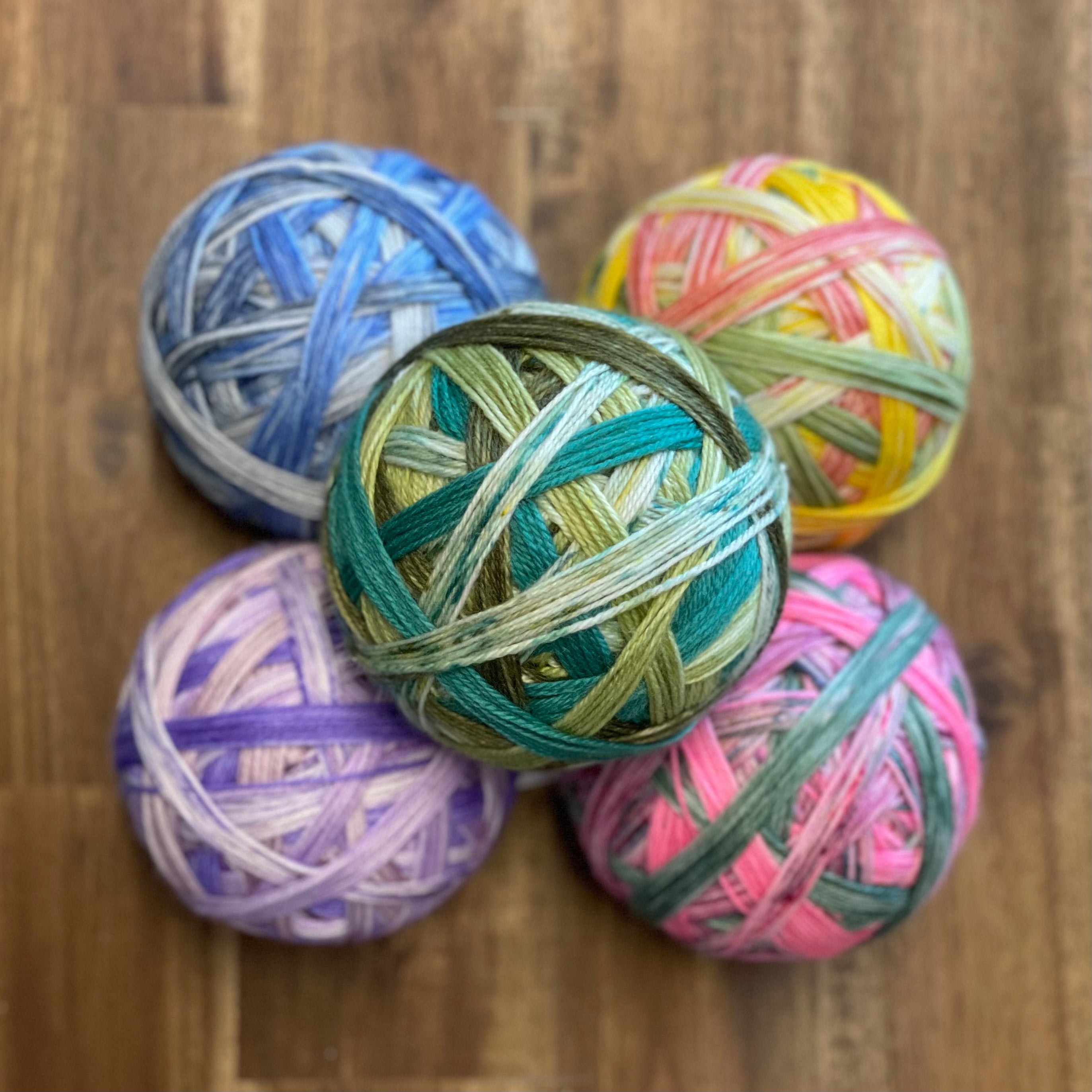4 ply Dizzie Devil Yarns Self Striping Sock | The Yarn Inn